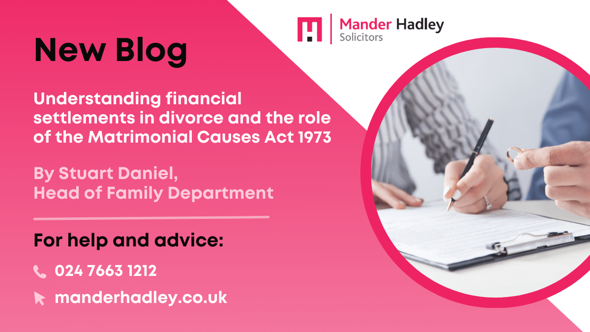 Understanding financial settlements in divorce and the role of the ...